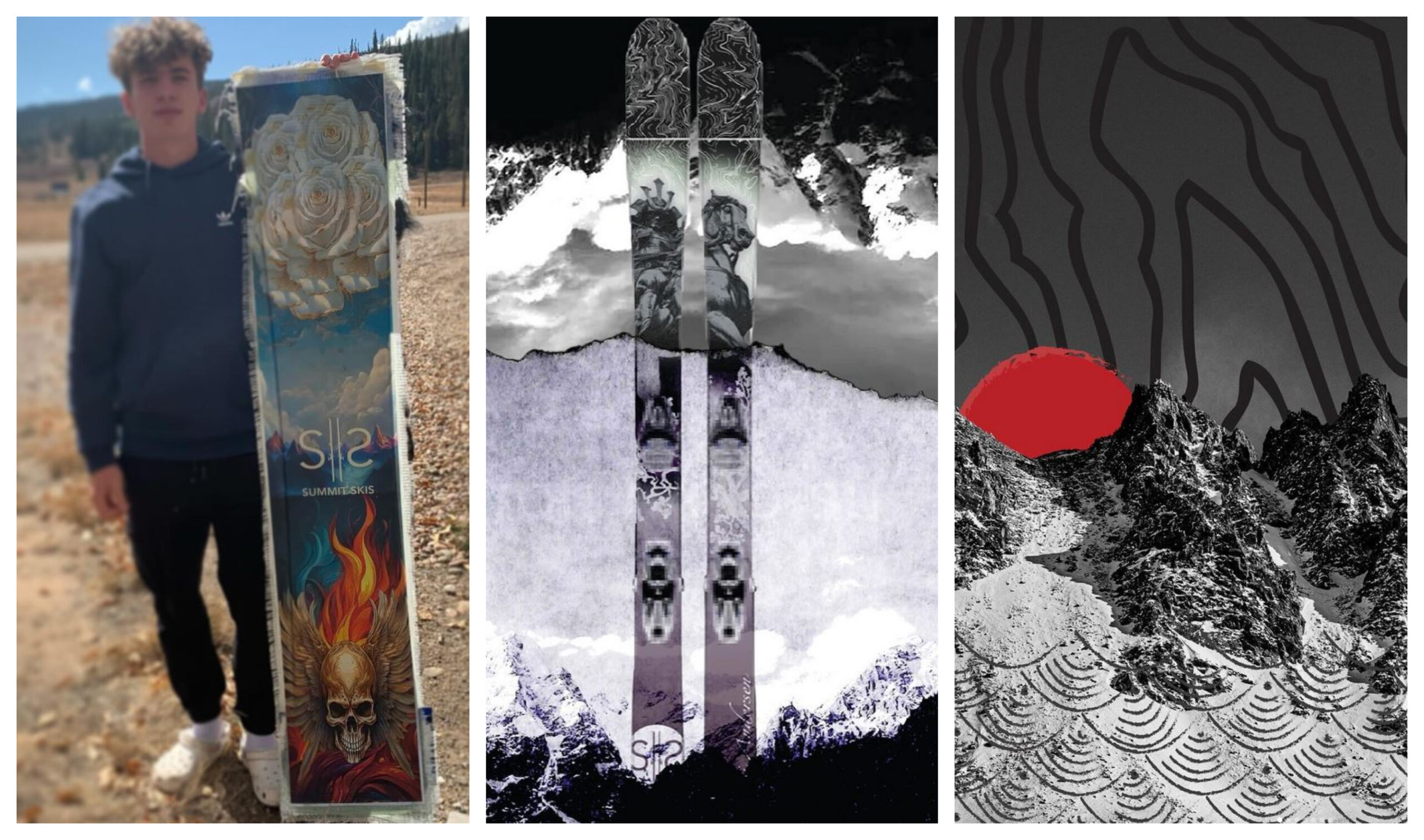 In The Classroom: 28 student-made skis and snowboards go on display at ...
