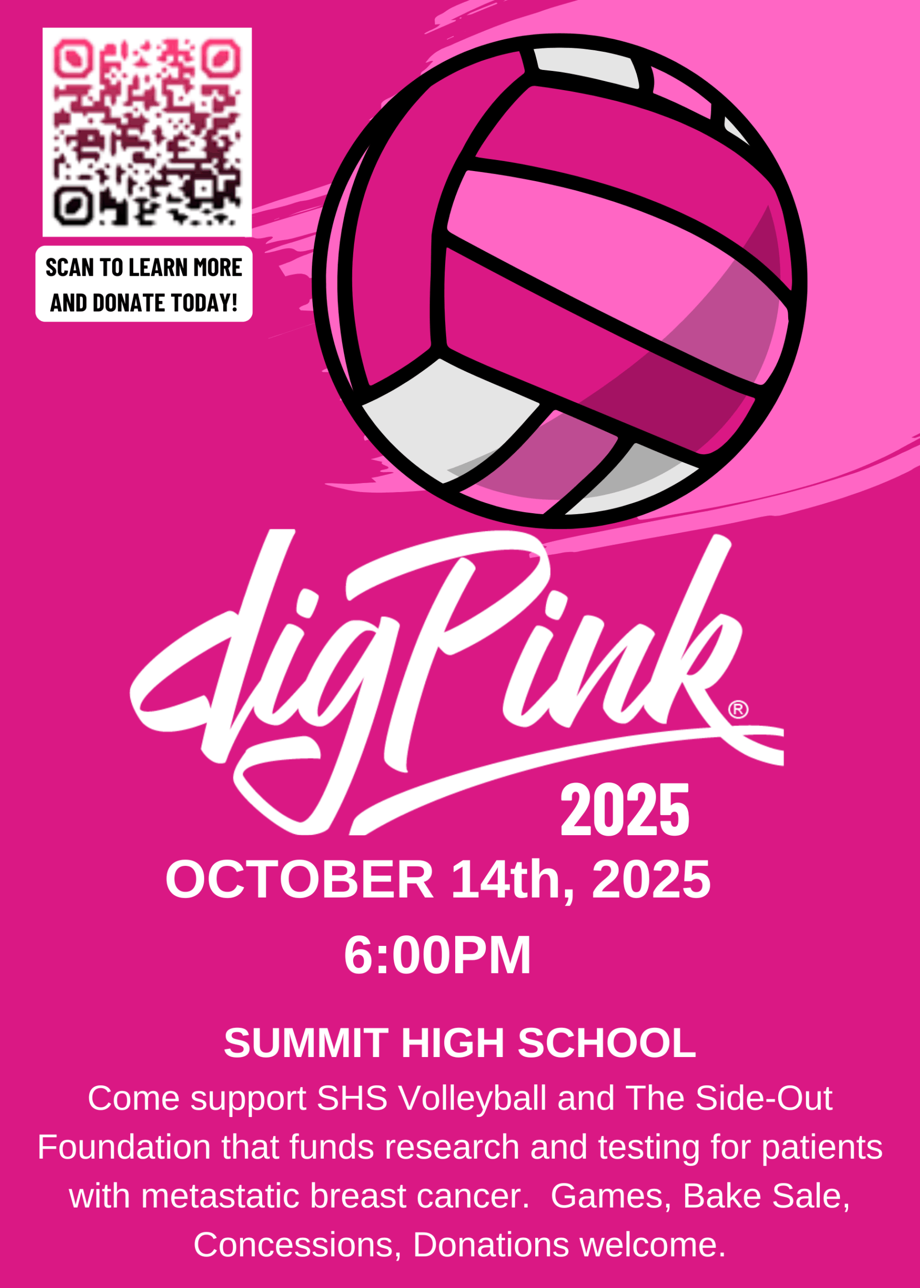 Pink volleyball and Tigers Tailgate are coming to Summit High - Krystal 93